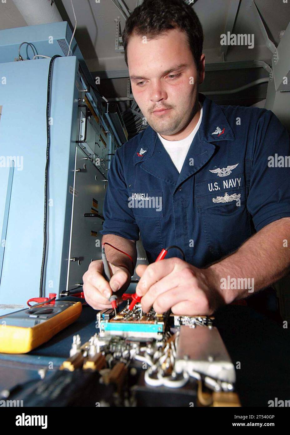 circuit board, continuity check, USS George Washington (CVN 73 Stock ...