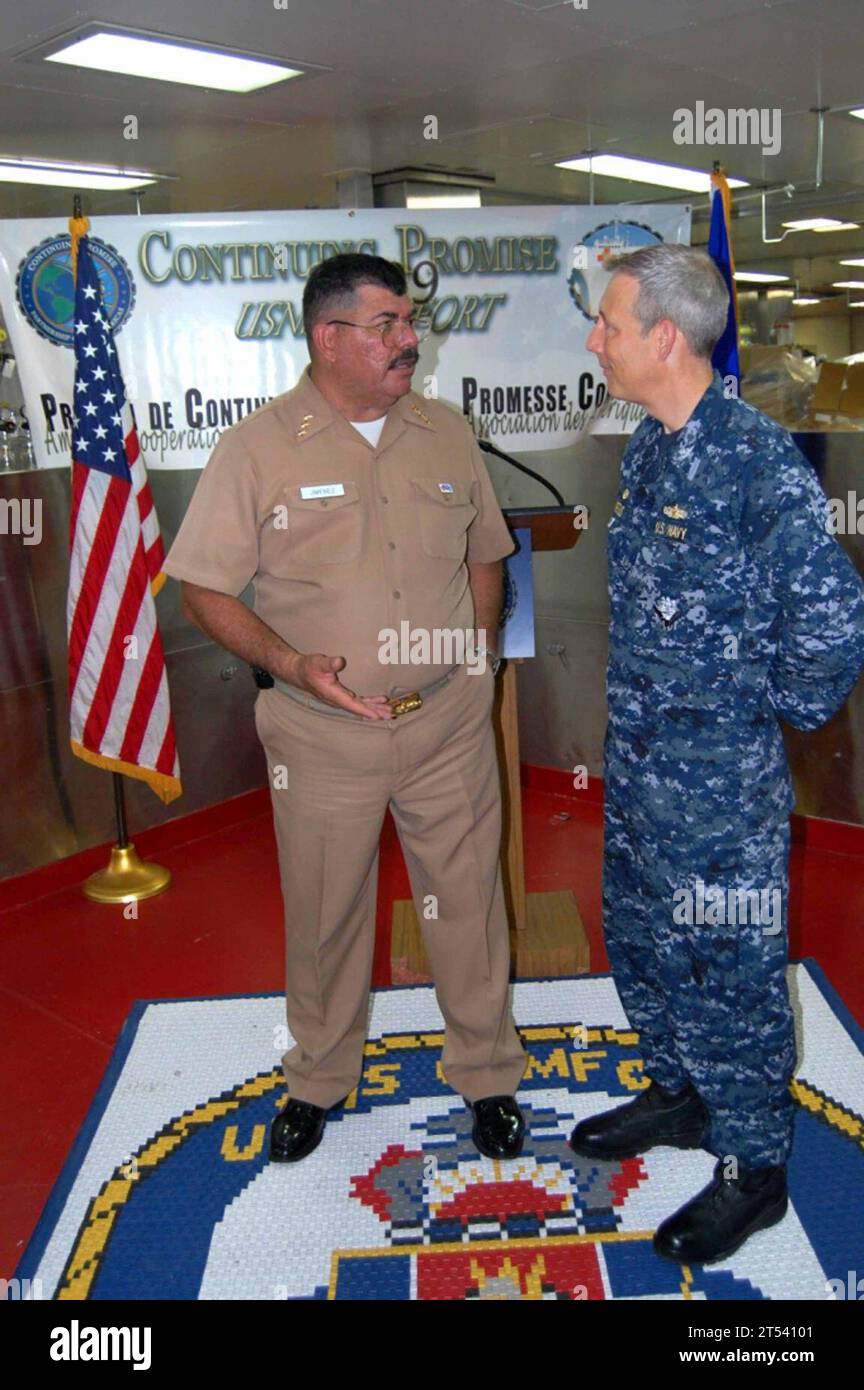 civic assistance, Continuing Promise, humanitarian, USNS Comfort Stock ...