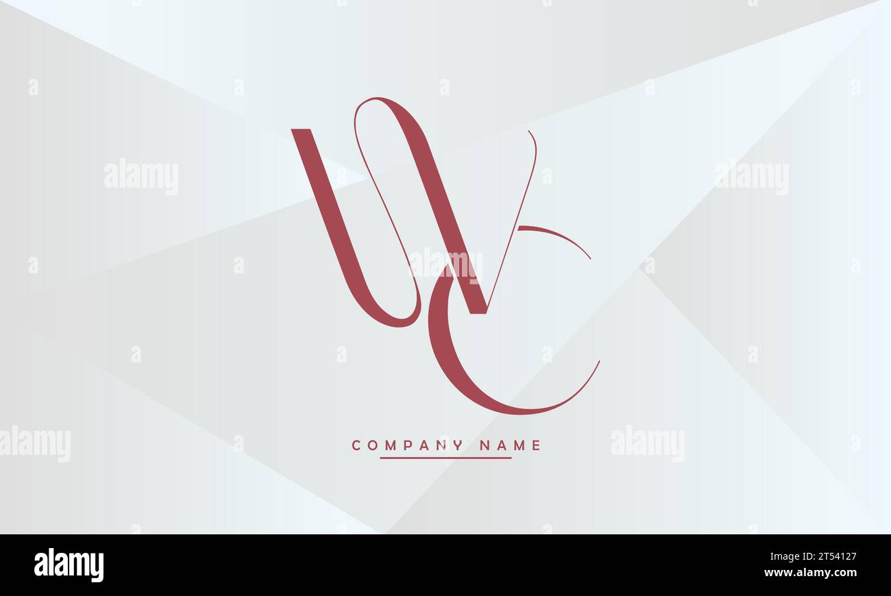 CW, WC Abstract Letters Logo Monogram Stock Vector Image & Art - Alamy