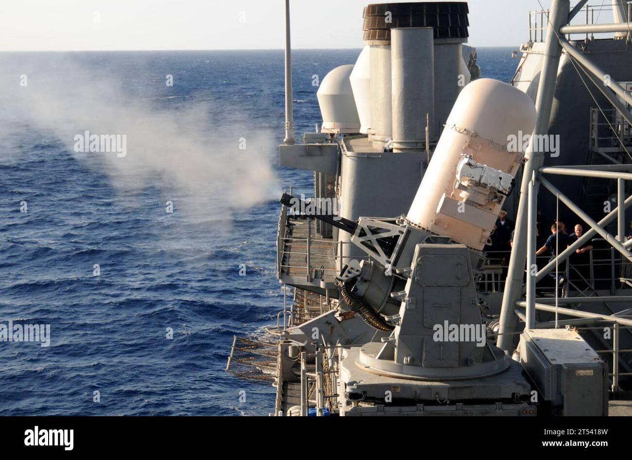 CIWS, close-in weapons system, Guided-missile cruiser, navy, training ...
