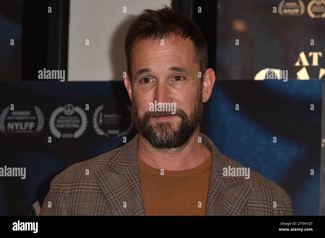 Noah Wyle attends the premiere of "At the Gates" on Thursday, Nov. 2 ...