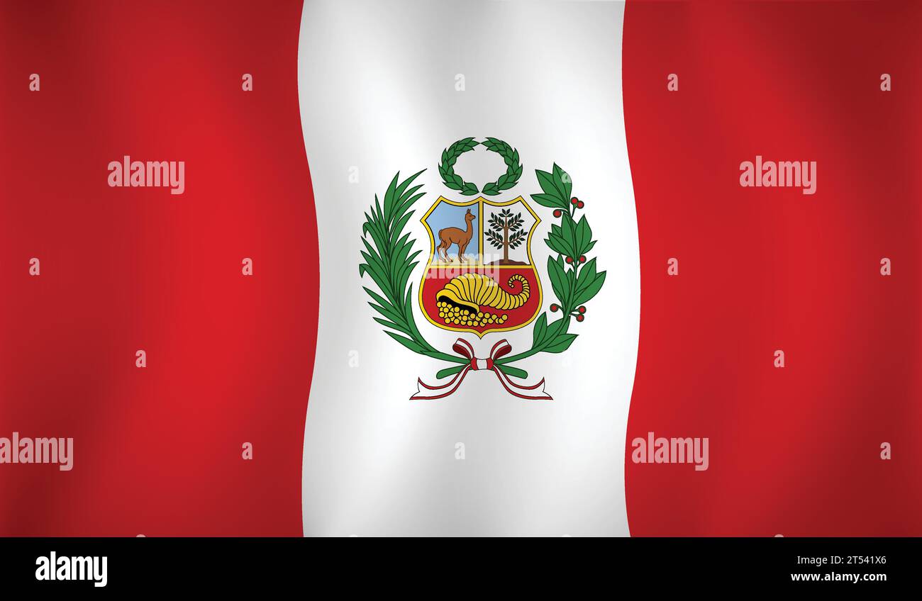 Peru flag background Royalty Free Vector Image Stock Vector Image & Art ...