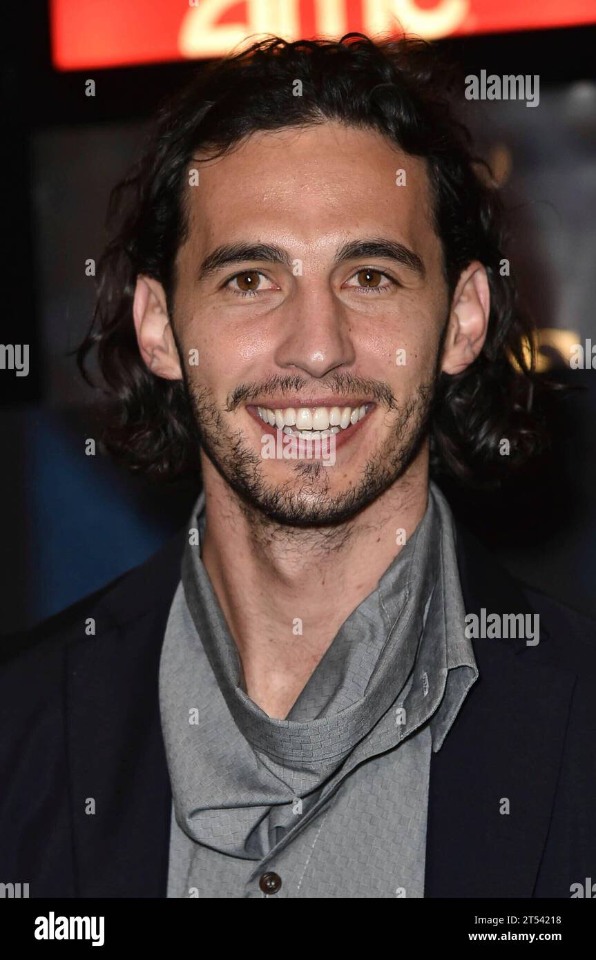 Augustus Meleo Bernstein attends the premiere of "At the Gates" on ...