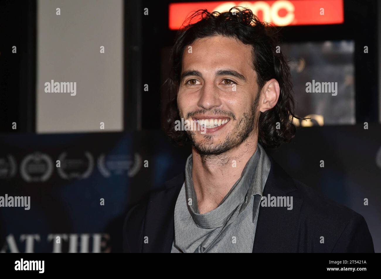 Augustus Meleo Bernstein attends the premiere of "At the Gates" on ...