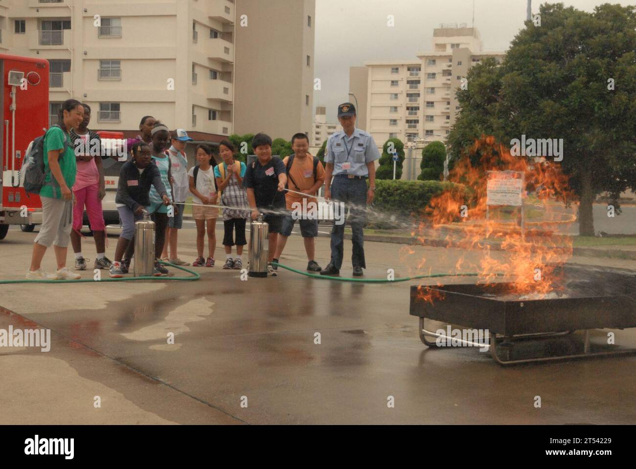 CNFJ, Fire prevention camp, Yokosuka Stock Photo - Alamy