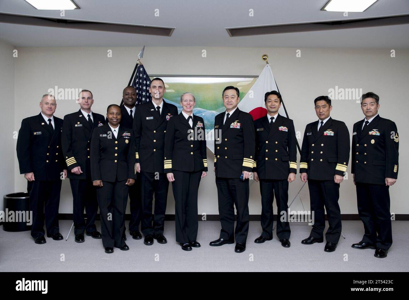 CNIC, Commander, courtesy call, Japan Maritime Self-Defense Force ...