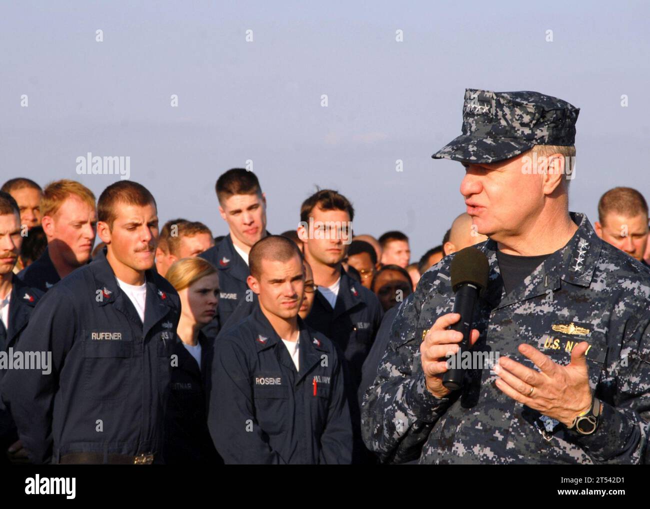 CNO, USS Carter Hall Stock Photo - Alamy