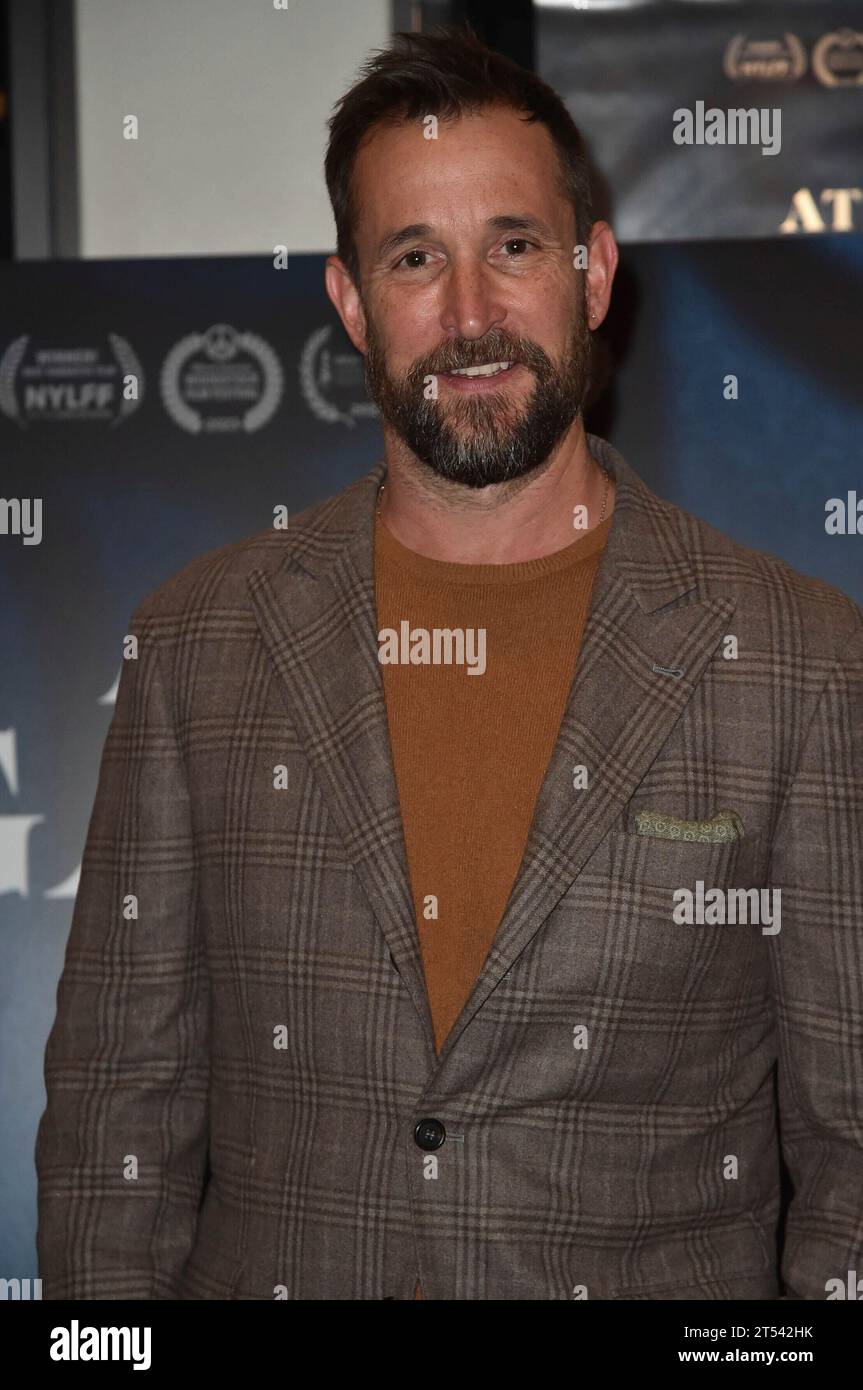 Noah Wyle attends the premiere of "At the Gates" on Thursday, Nov. 2 ...