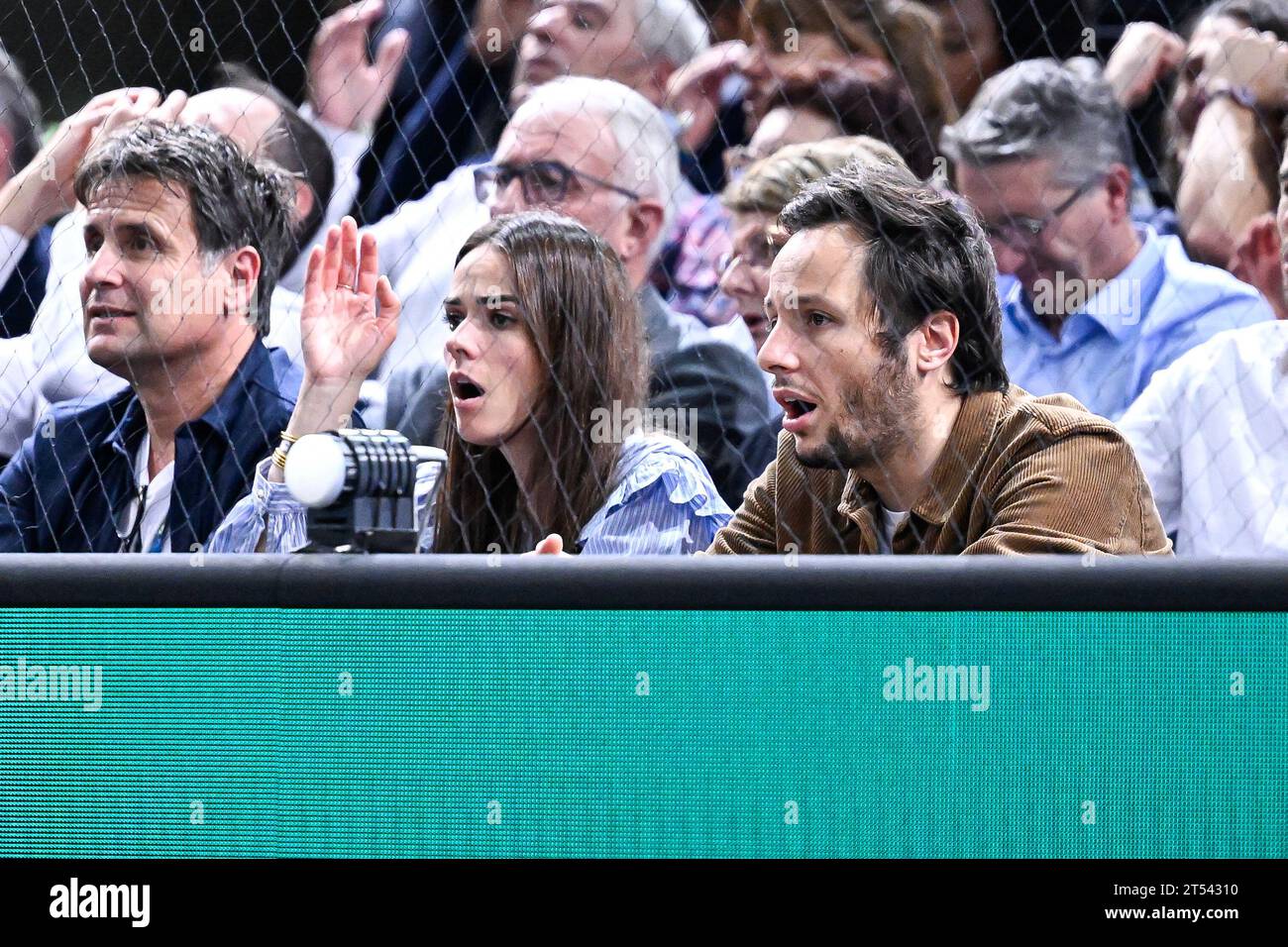 Paris, France. 01st Nov, 2023. French singer Vianney Bureau and his ...