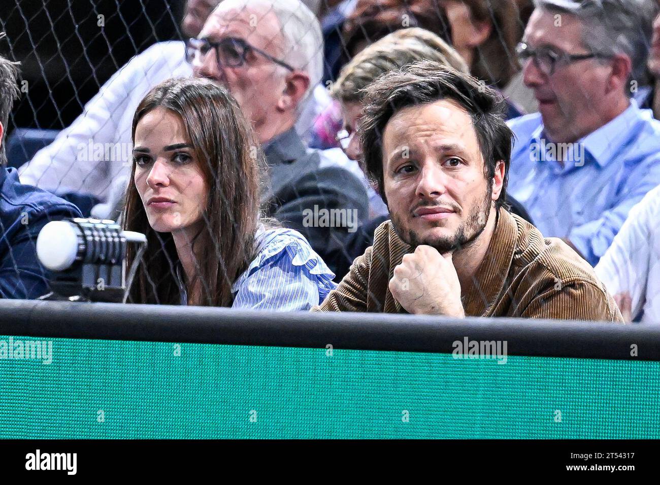 Paris, France. 01st Nov, 2023. French singer Vianney Bureau and his ...