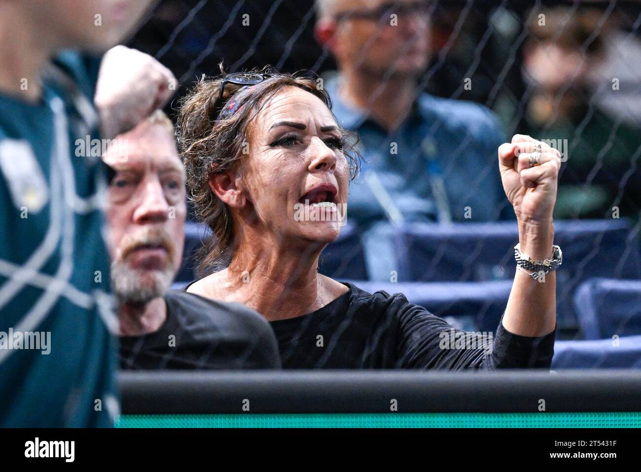 Paris, France. 02nd Nov, 2023. Boris Becker coach of Holger Rune and ...