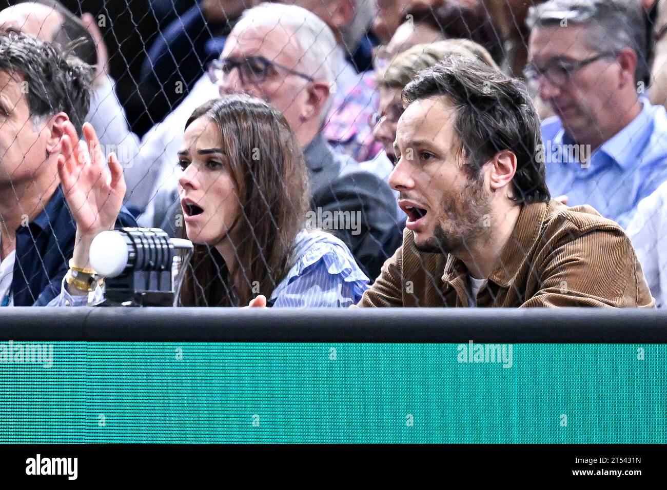 Paris, France. 01st Nov, 2023. French singer Vianney Bureau and his ...