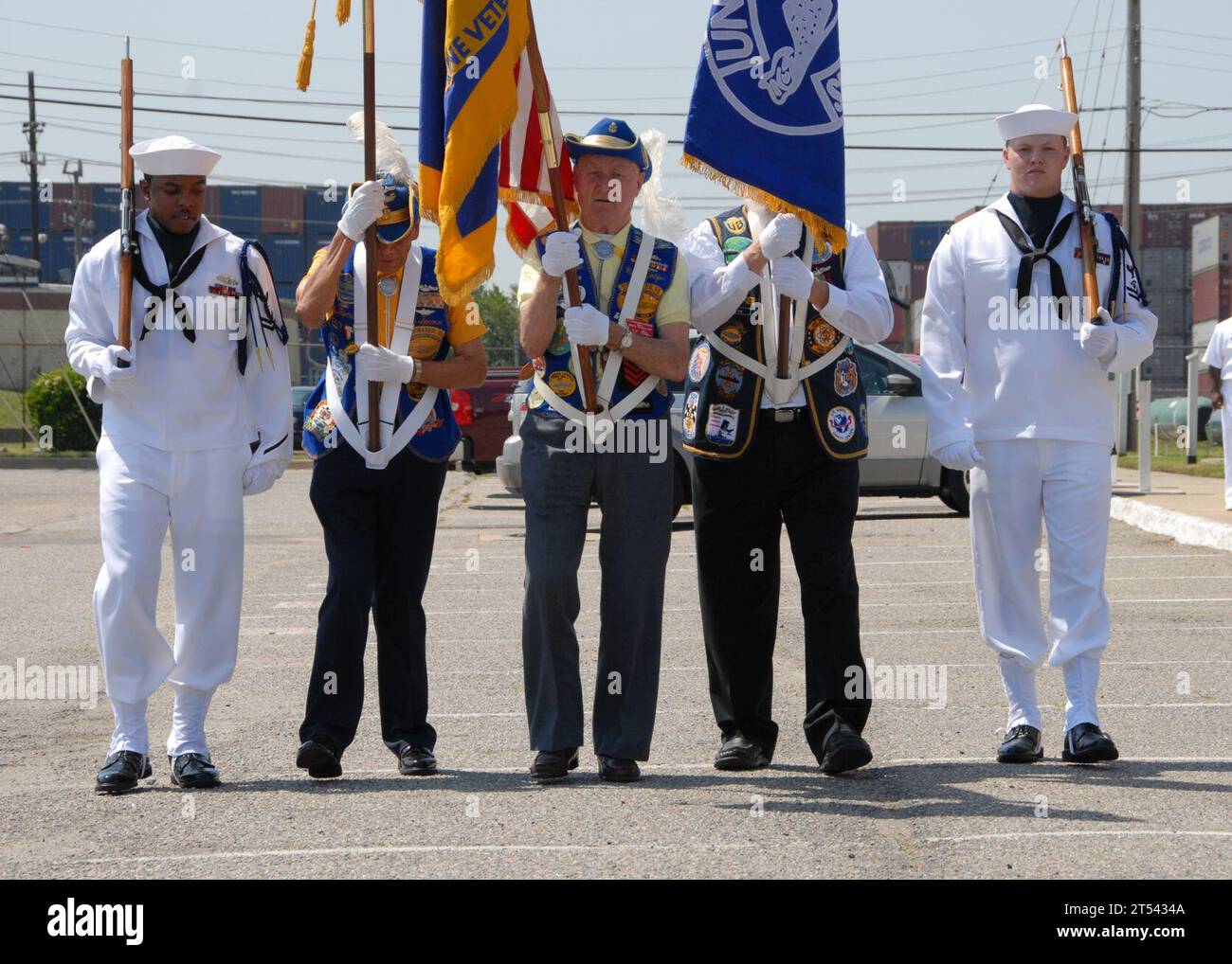 color guard, people, Submarine, Veterans, World War 2 Stock Photo - Alamy