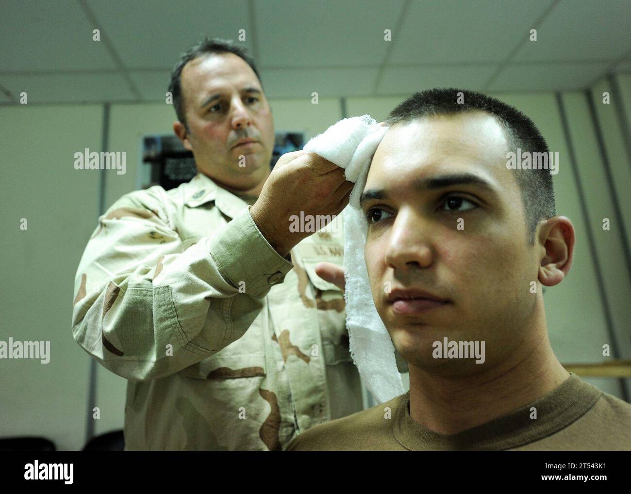 Combined Task Force (CTF) 56, medical, Sailor, training, U.S. Navy ...