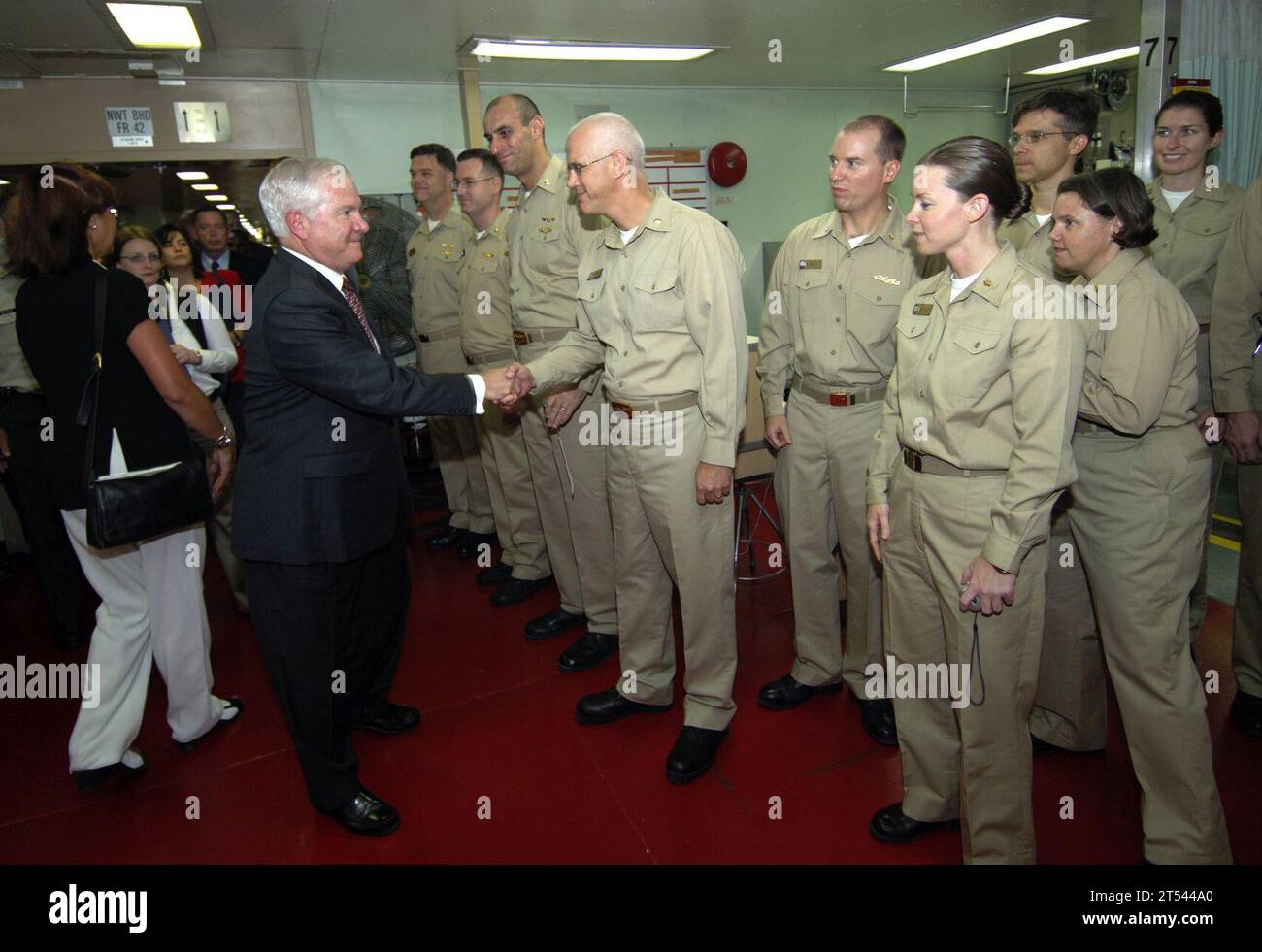 Comfort, Gates, SECDEF Stock Photo - Alamy