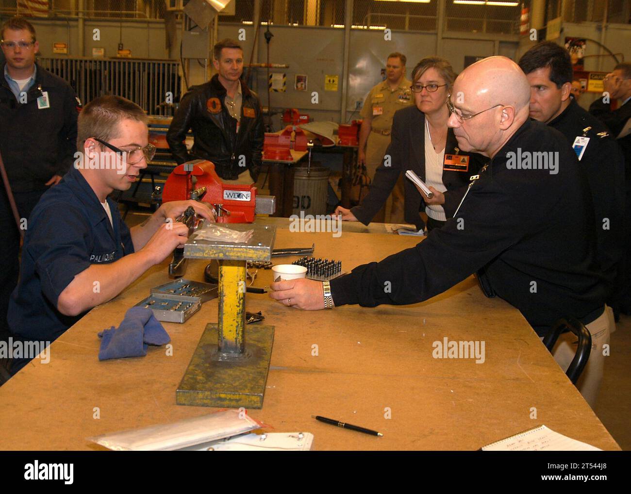 COMFRC, FRCNW, vip visit, whidbey island Stock Photo - Alamy