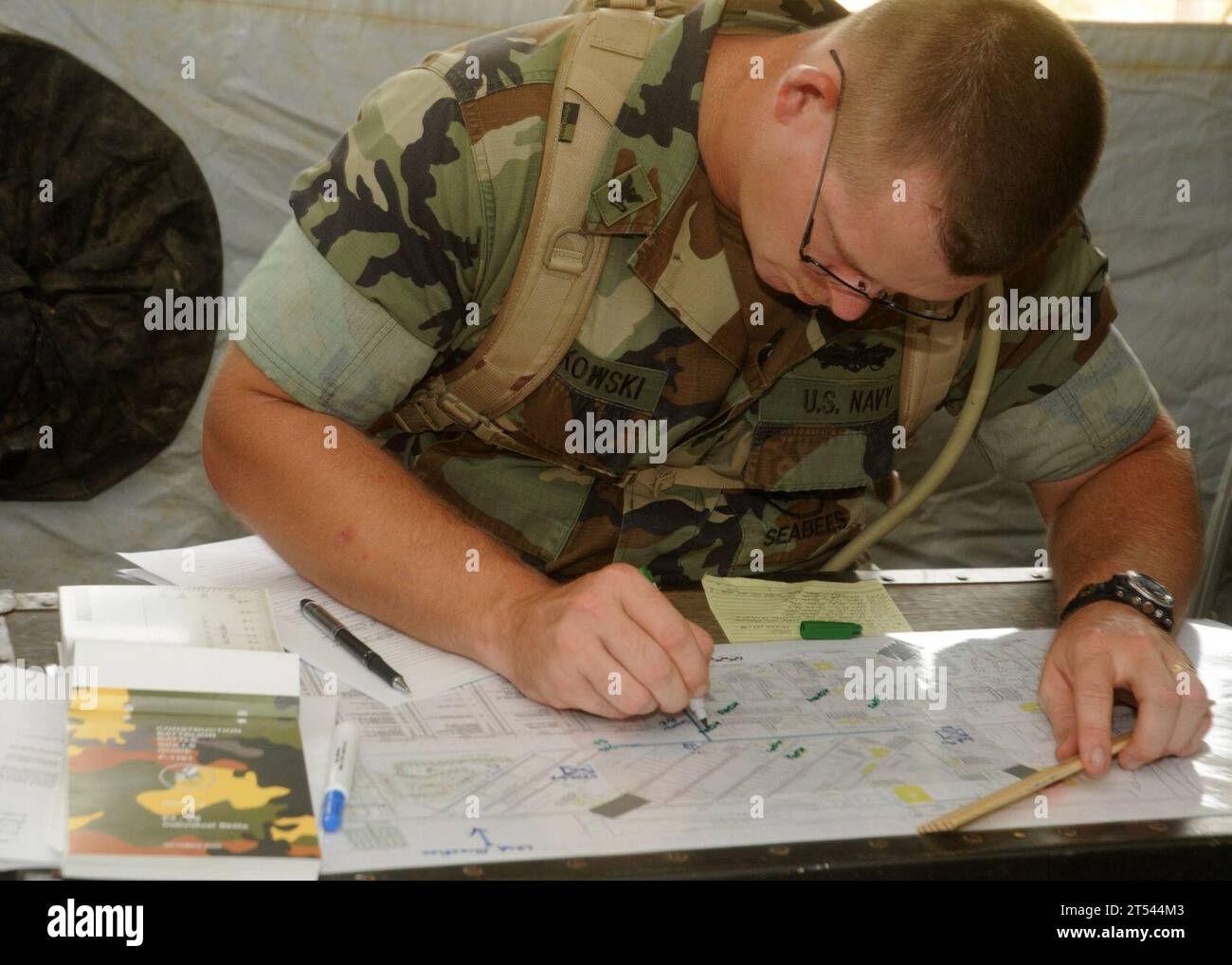 Command Post Exercise II, communications, gulfport, Miss., nmcb-74 ...
