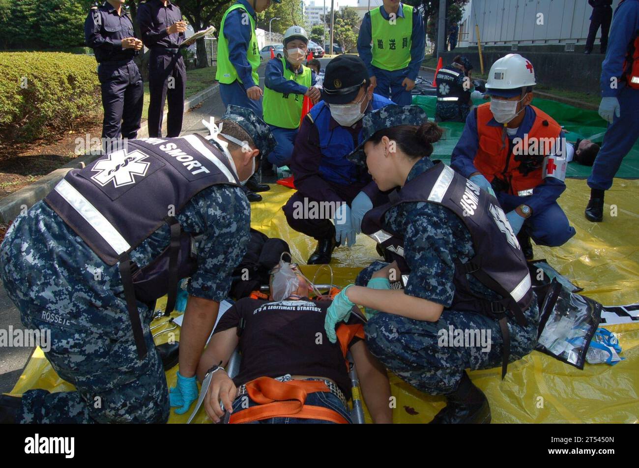 Commander Fleet Activities Yokosuka, emergency response team, First ...