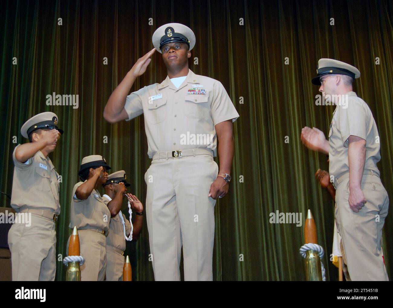 Commander Fleet Activities Sasebo, eight-week training period, pinning ...