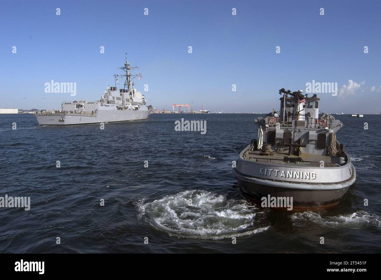 Commander Fleet Activities Yokosuka, large harbor tug USS Opelika (YTB ...