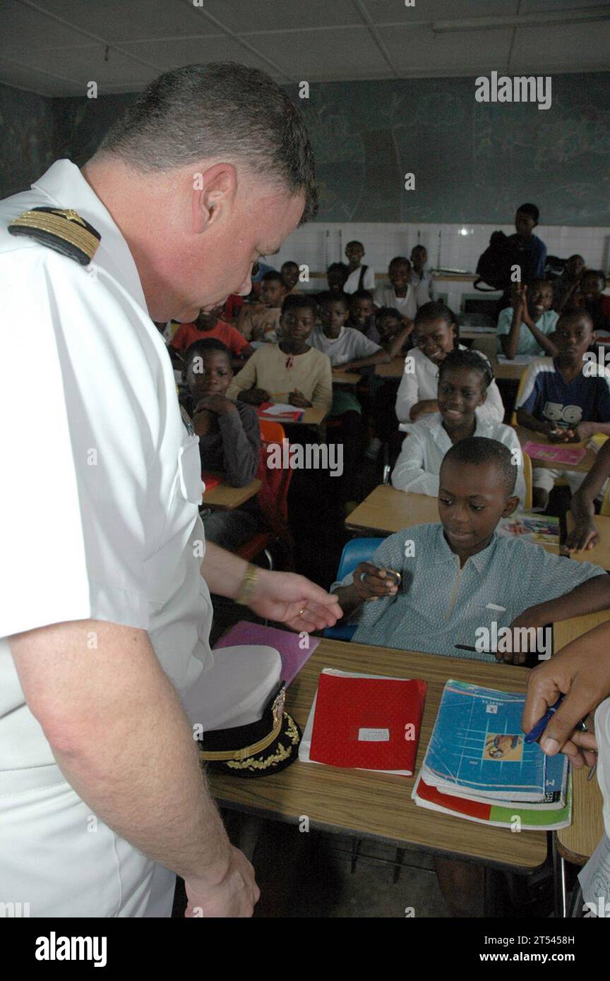 U s naval forces europe africa staff hi-res stock photography and ...
