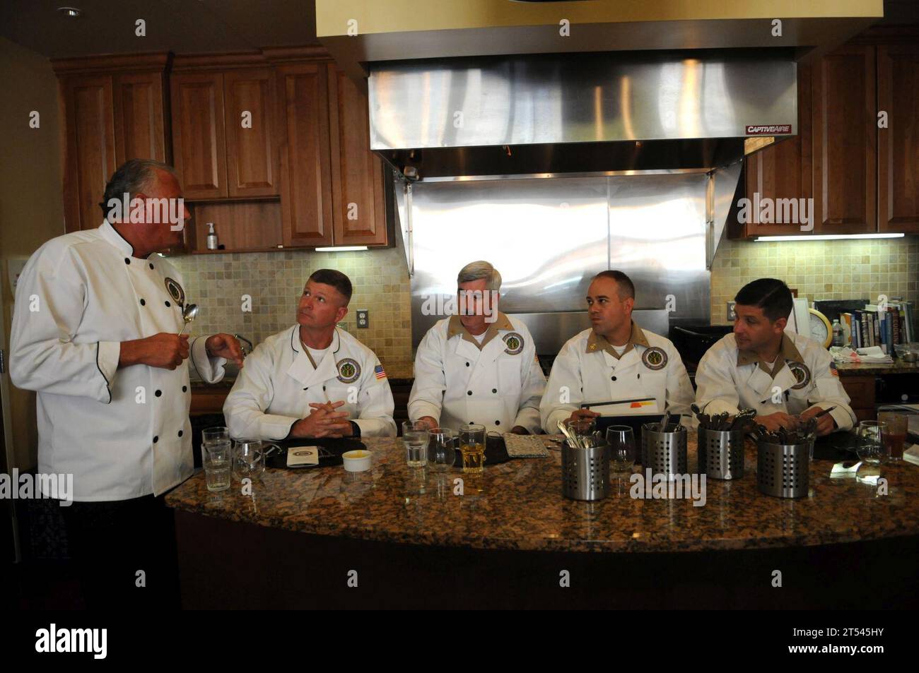 Navy installations command 2nd annual culinary competition hi-res stock ...