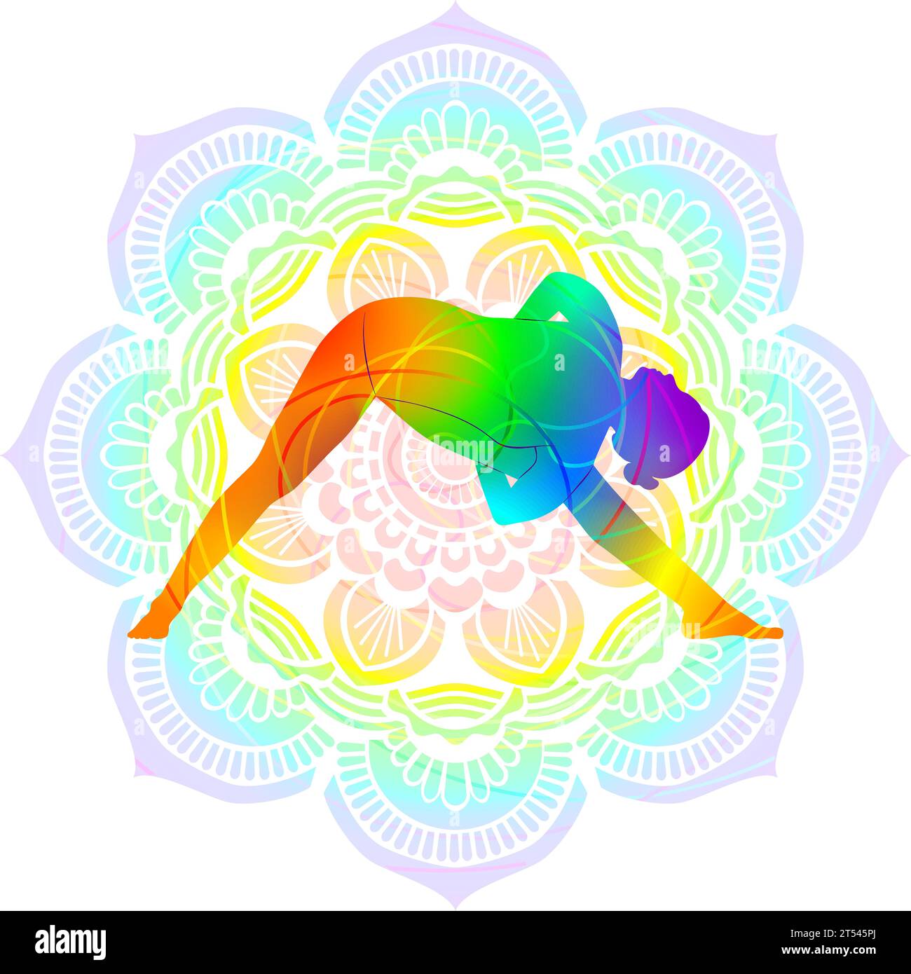 Bound triangle pose Stock Vector Images - Alamy