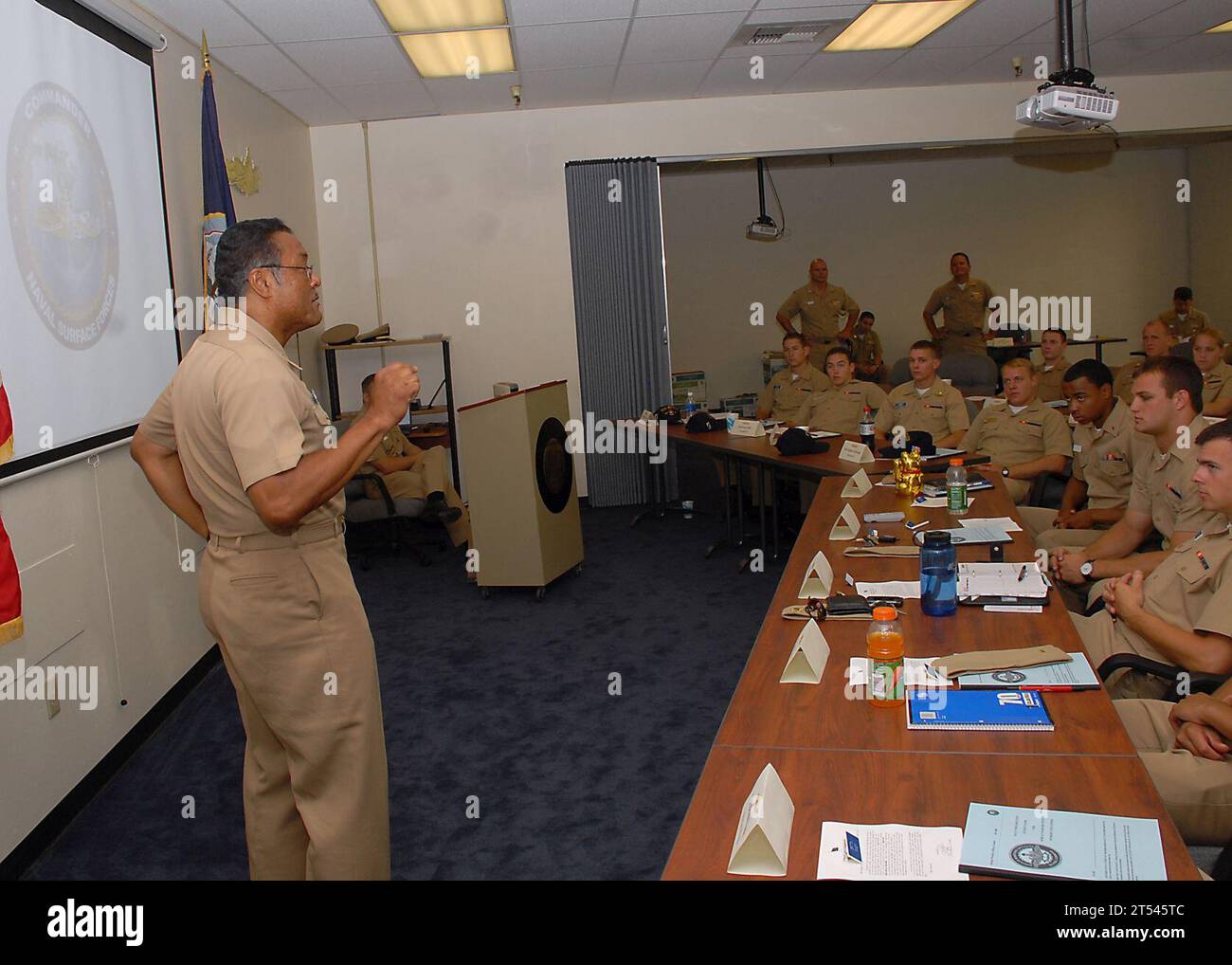 Commander of naval surface forces hi-res stock photography and images ...