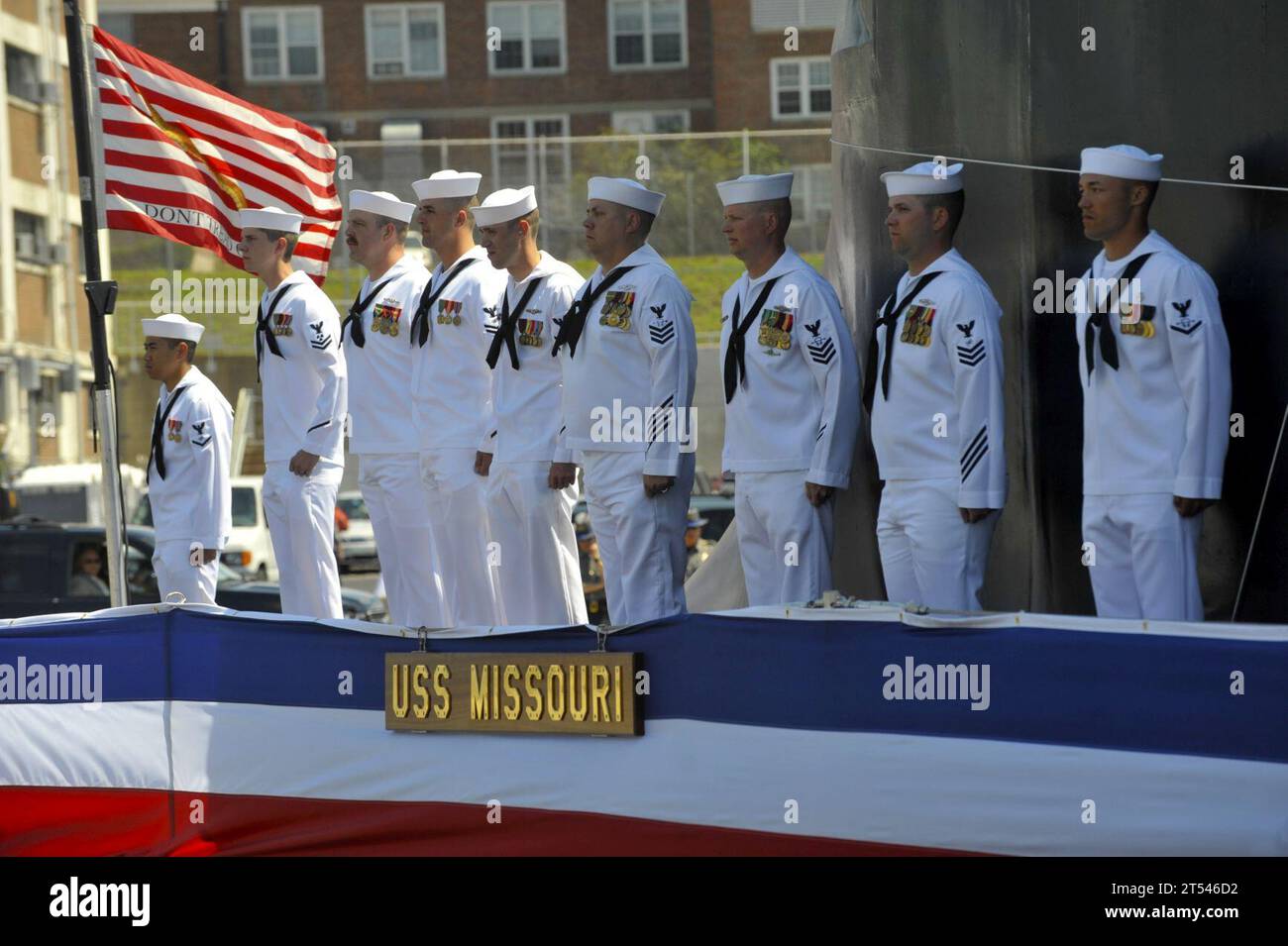 commissioning ceremony, Naval Submarine Base New London, navy, U.S ...