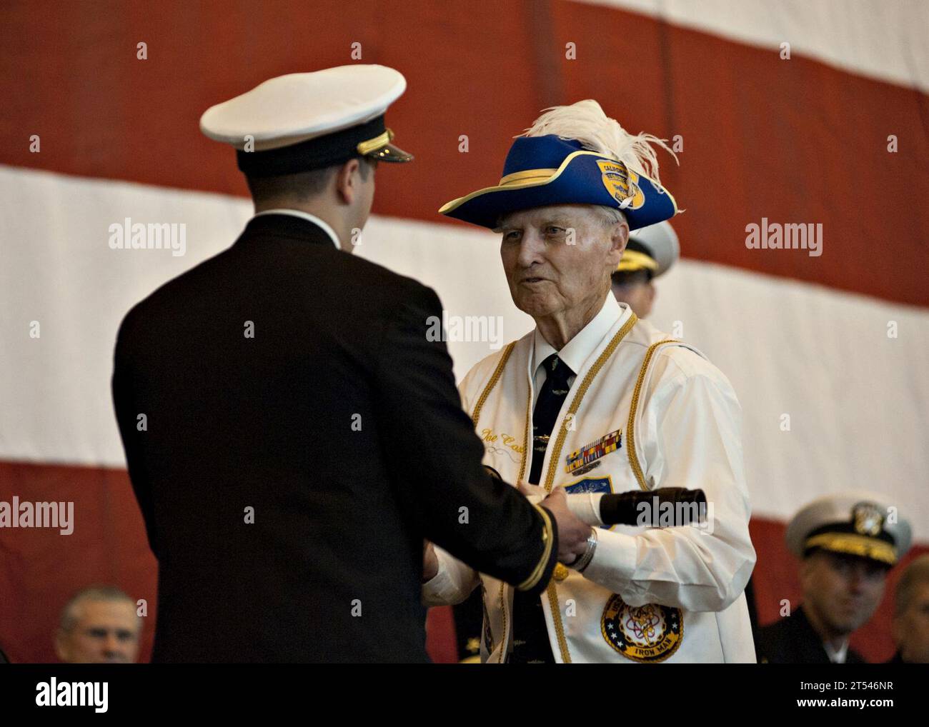commissioning, USS California Stock Photo - Alamy
