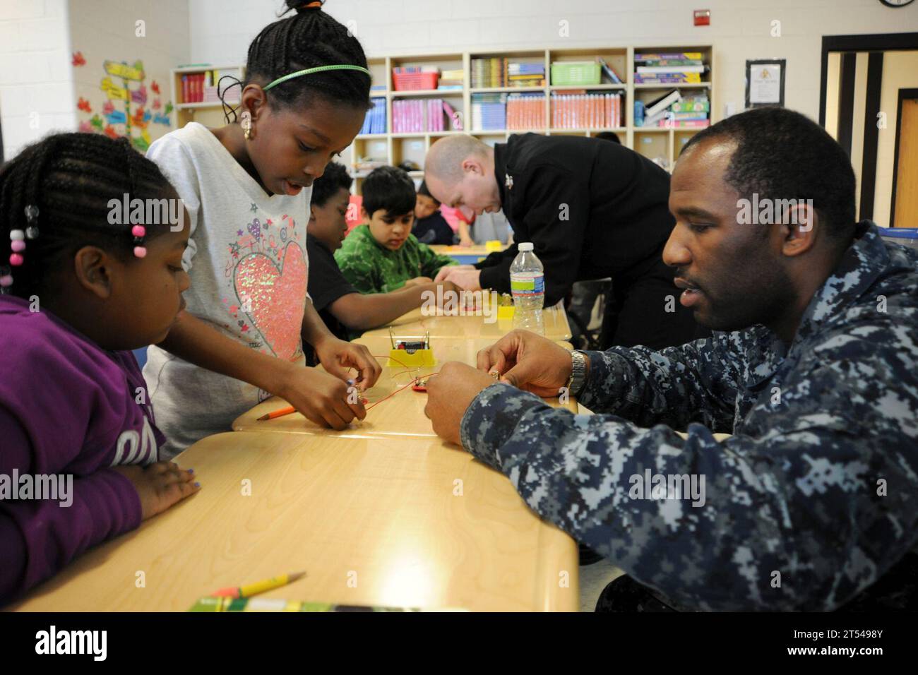 community service project, mentorship, NCIS, triangle Stock Photo - Alamy