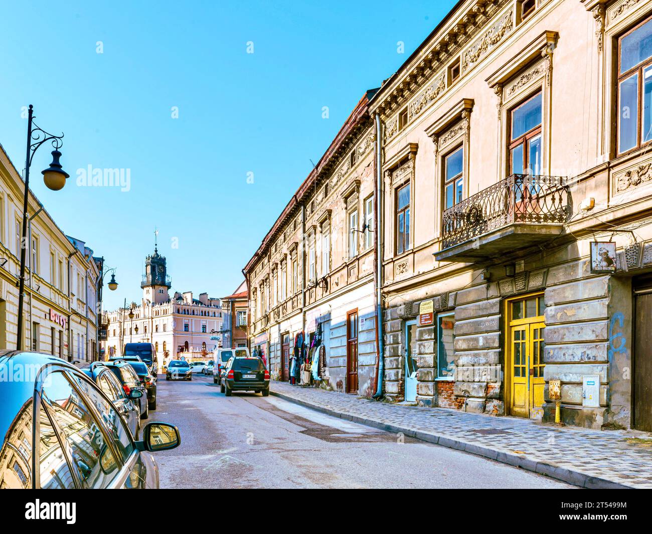 Jaroslaw, Poland - October 31, 2022: Fragment of the most famous and ...