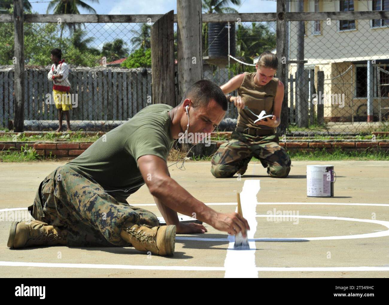 Community Service, Continuing Promise, Engineering, LHD 7, Marines ...