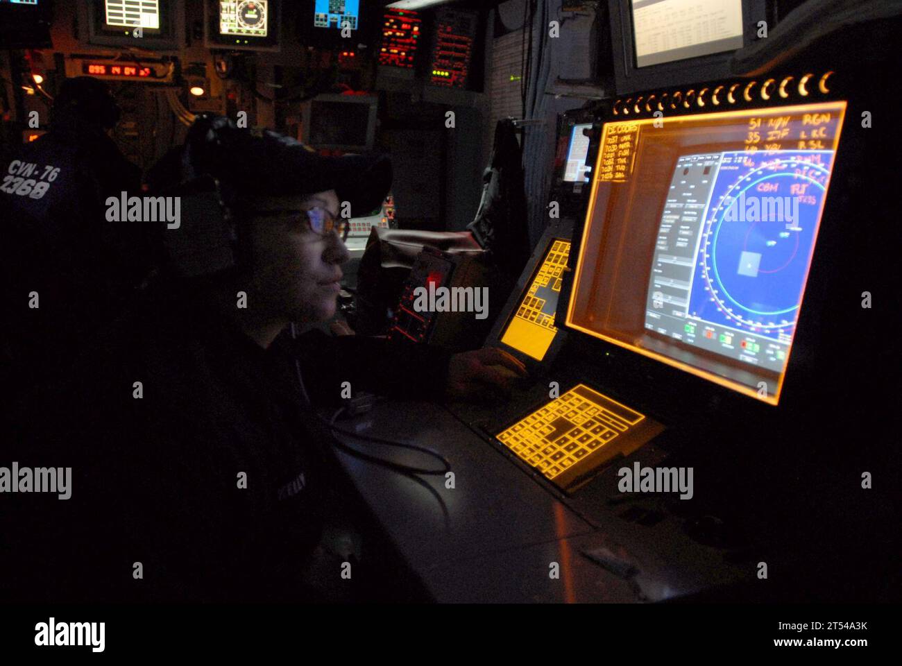 compputer screen, female, Operations Stock Photo - Alamy