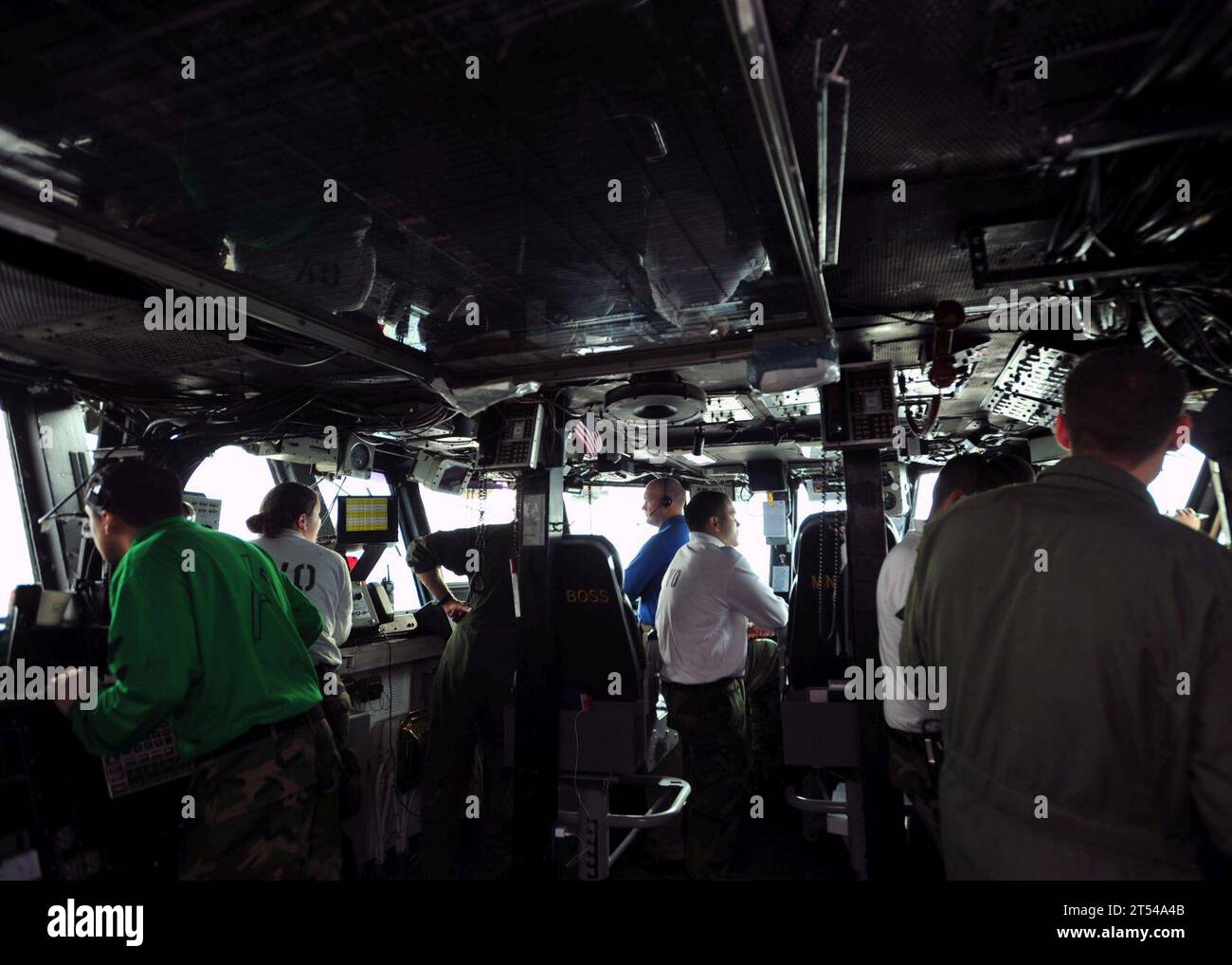 COMPTUEX, CVN 65, flight ops, prifly, primary flight control, USS ...