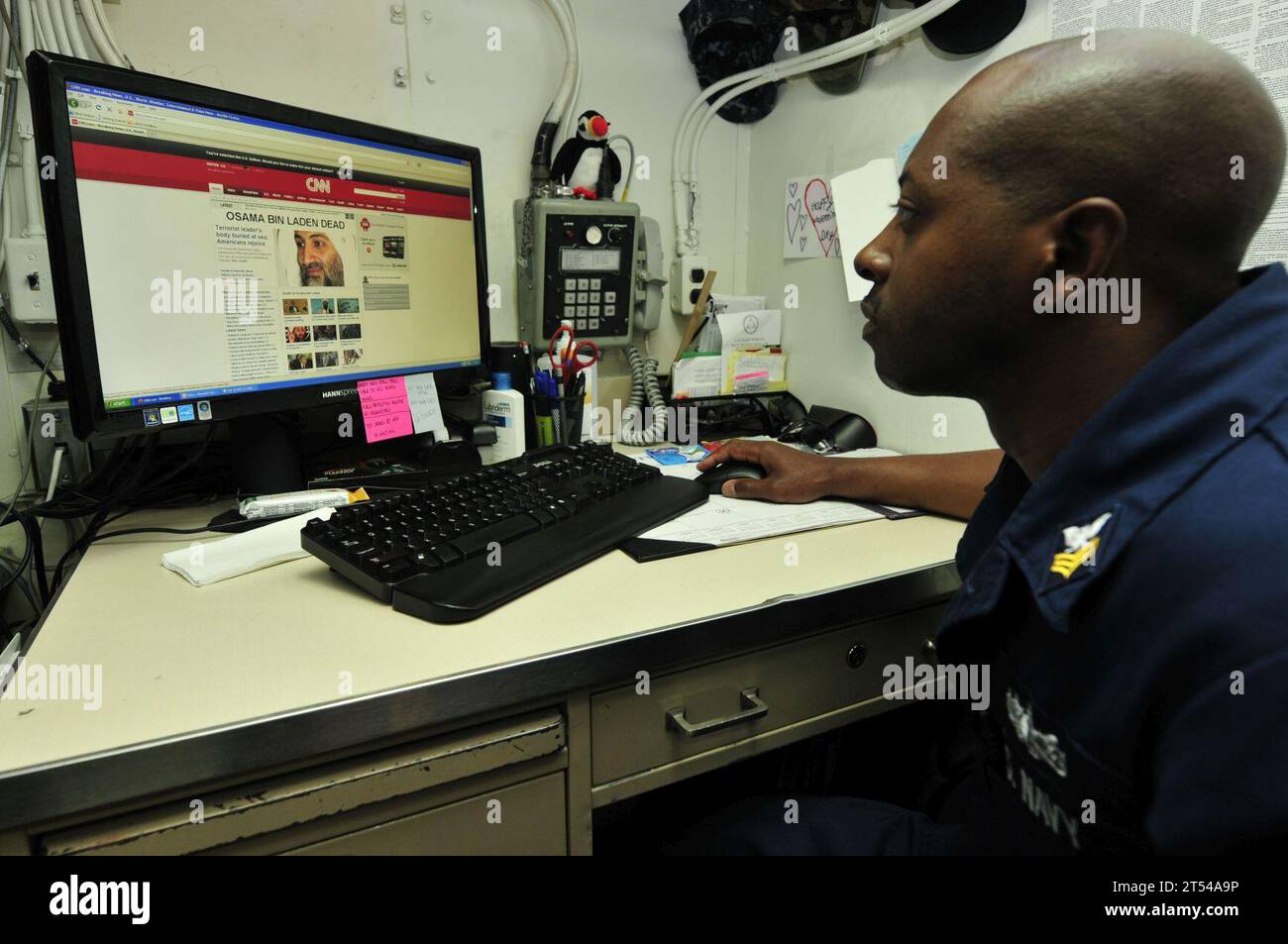 computer, death, Guided-Missile Destroyer, internet, navy, news, Osama ...