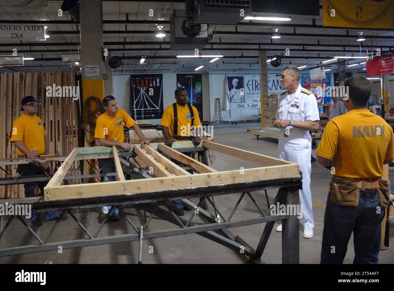 COMREL, Dallas, Habitat for Humanity, Sailors, U.S. Navy Stock Photo ...