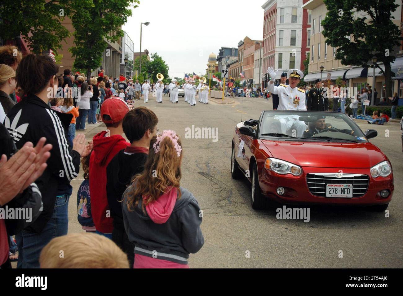 COMREL, dress whites, formation, people Stock Photo - Alamy