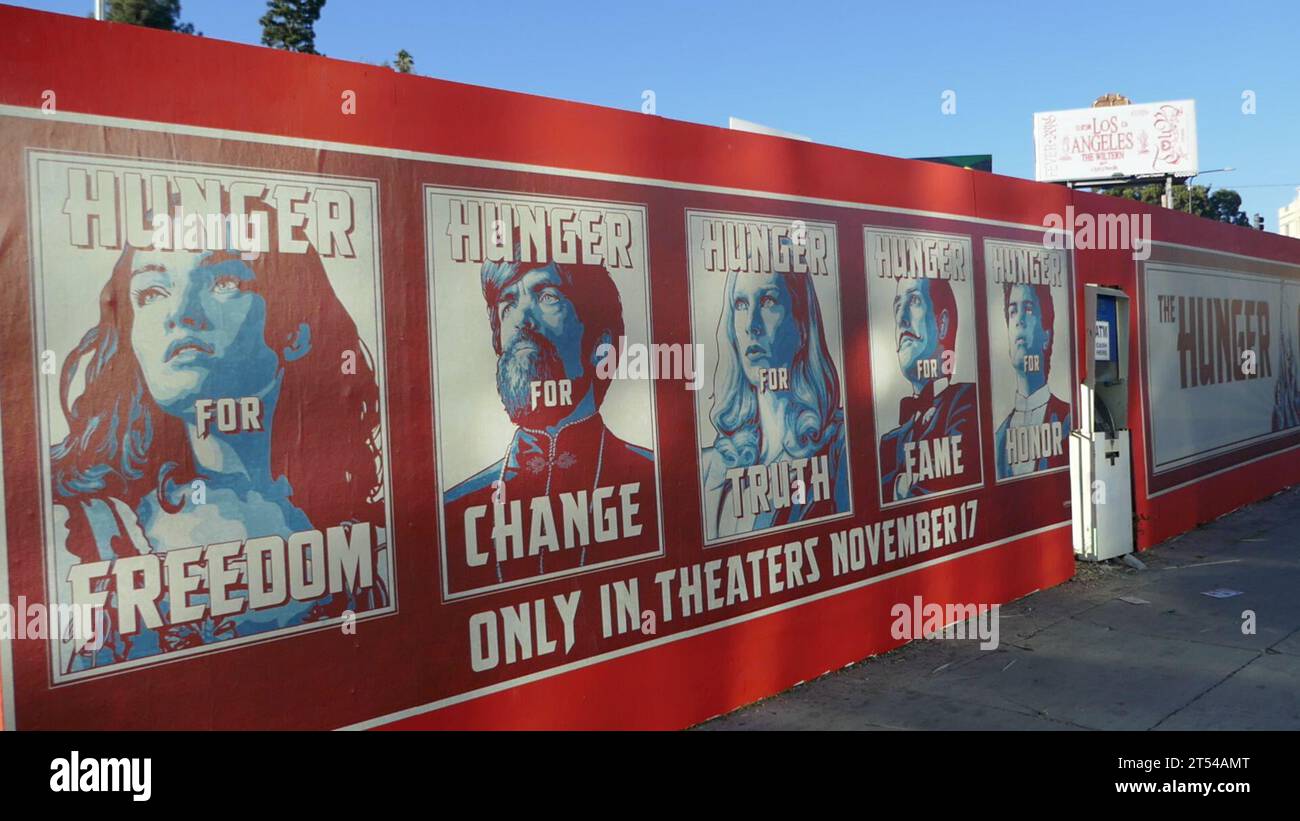 Los Angeles, California, USA 2nd November 2023 The Hunger Games The ...