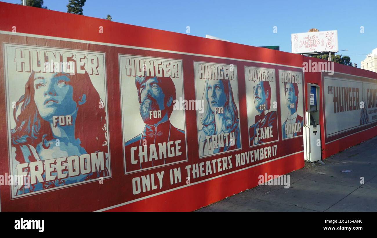 Los Angeles, California, USA 2nd November 2023 The Hunger Games The ...