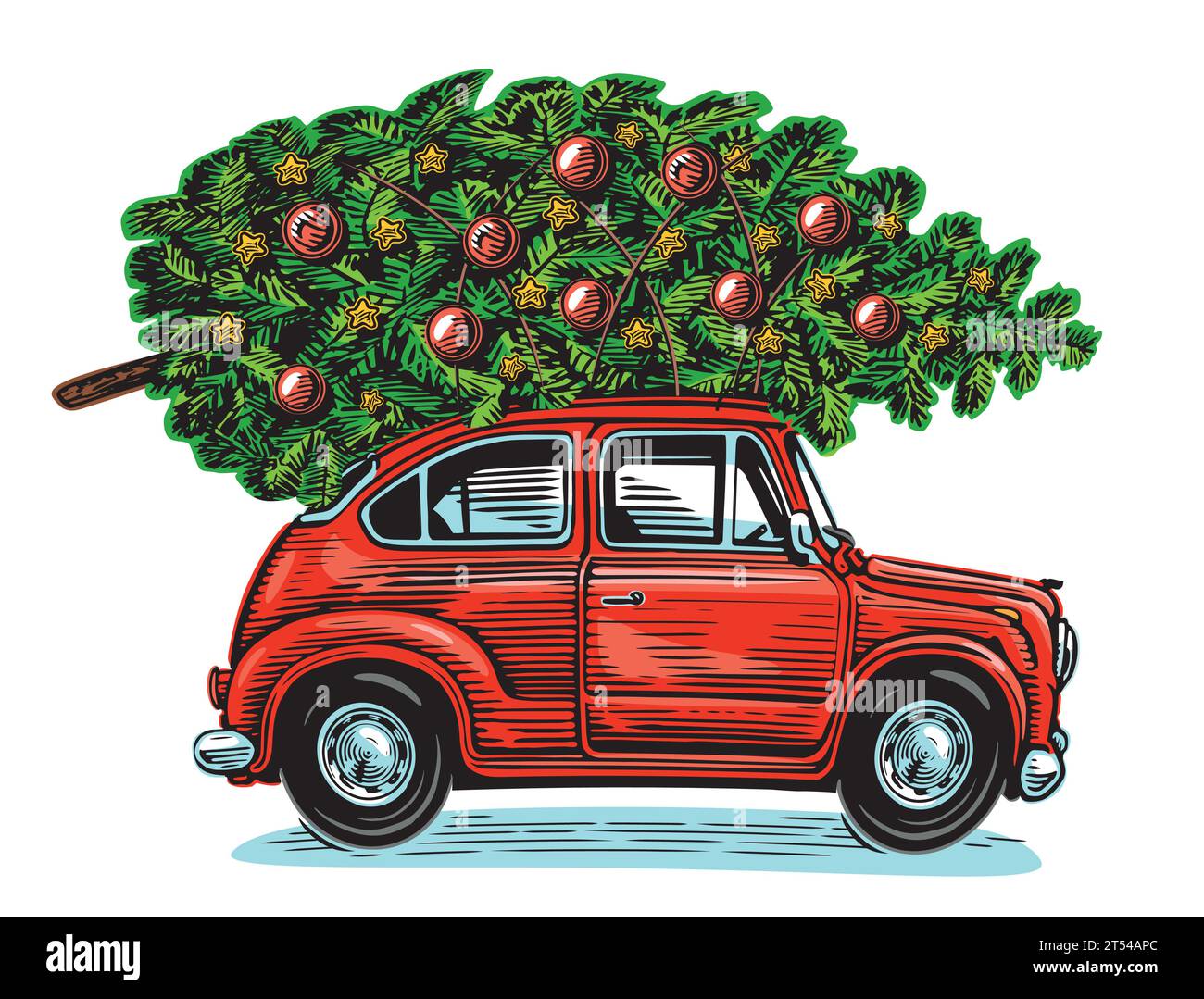 Retro clipart illustration hi-res stock photography and images - Alamy