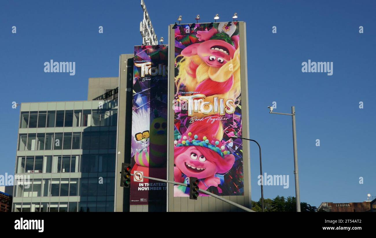 Los Angeles, California, USA 2nd November 2023 Trolls Band Together ...