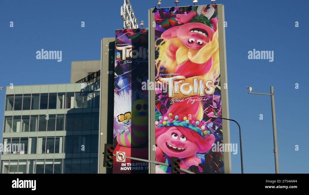 Los Angeles, California, USA 2nd November 2023 Trolls Band Together ...