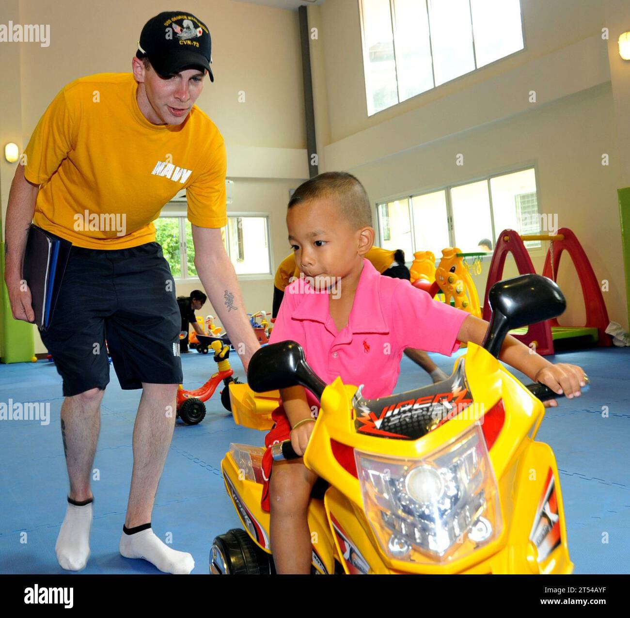 COMREL, Forward Deployed, Thailand, U.S. Navy, USS George Washington ...