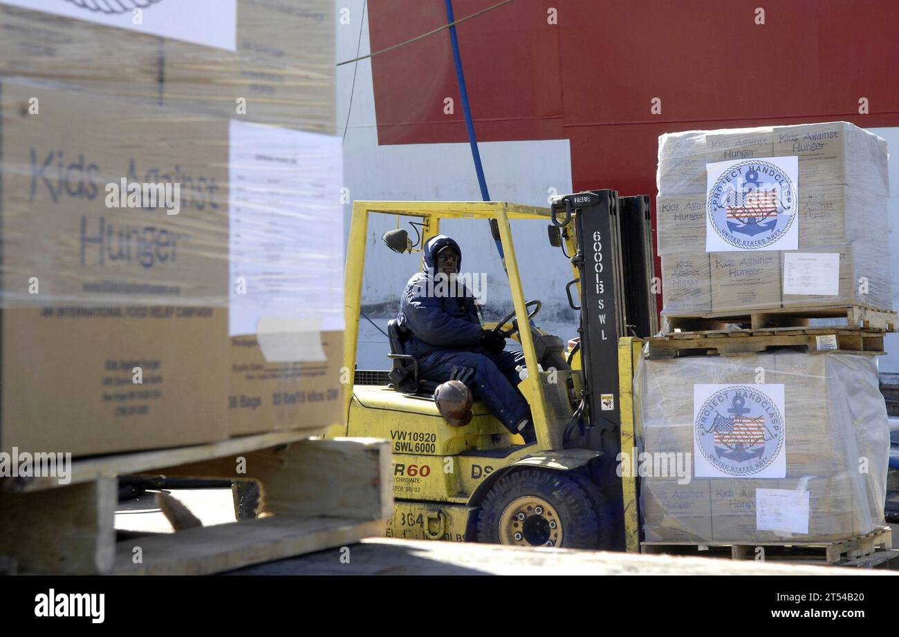 COMREL, handclasp. medical. supplies Stock Photo - Alamy