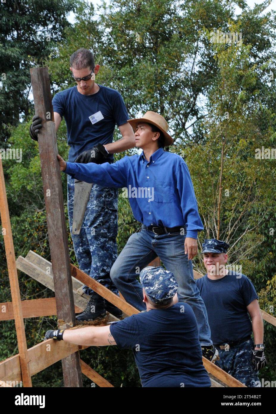 COMREL, Habitat for Humanity, Malaysia, Sailors, submarine tender, U.S ...