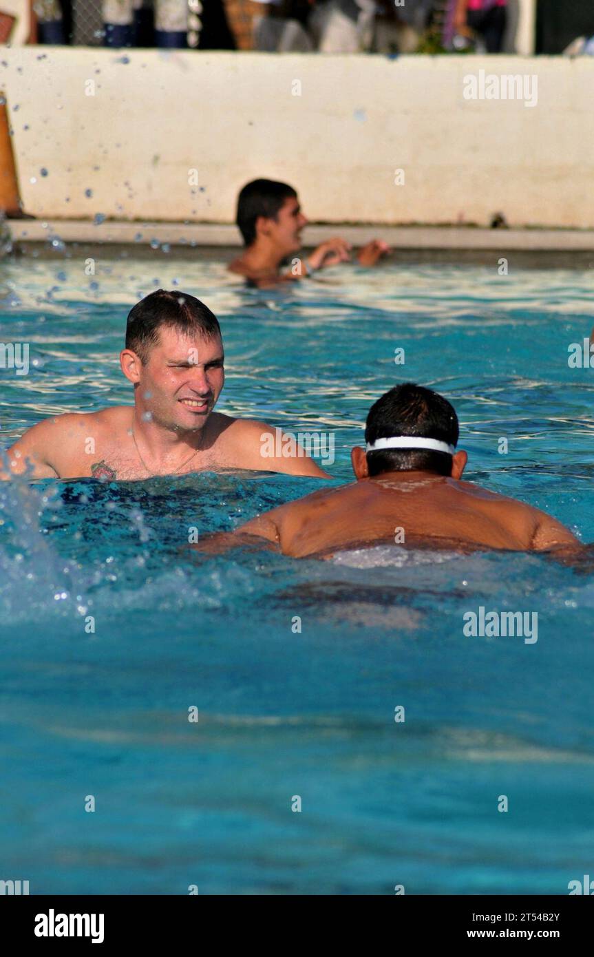 COMREL, Guam, NAVFAC, Sailors, Special Olympics Guam, swimming, U.S ...