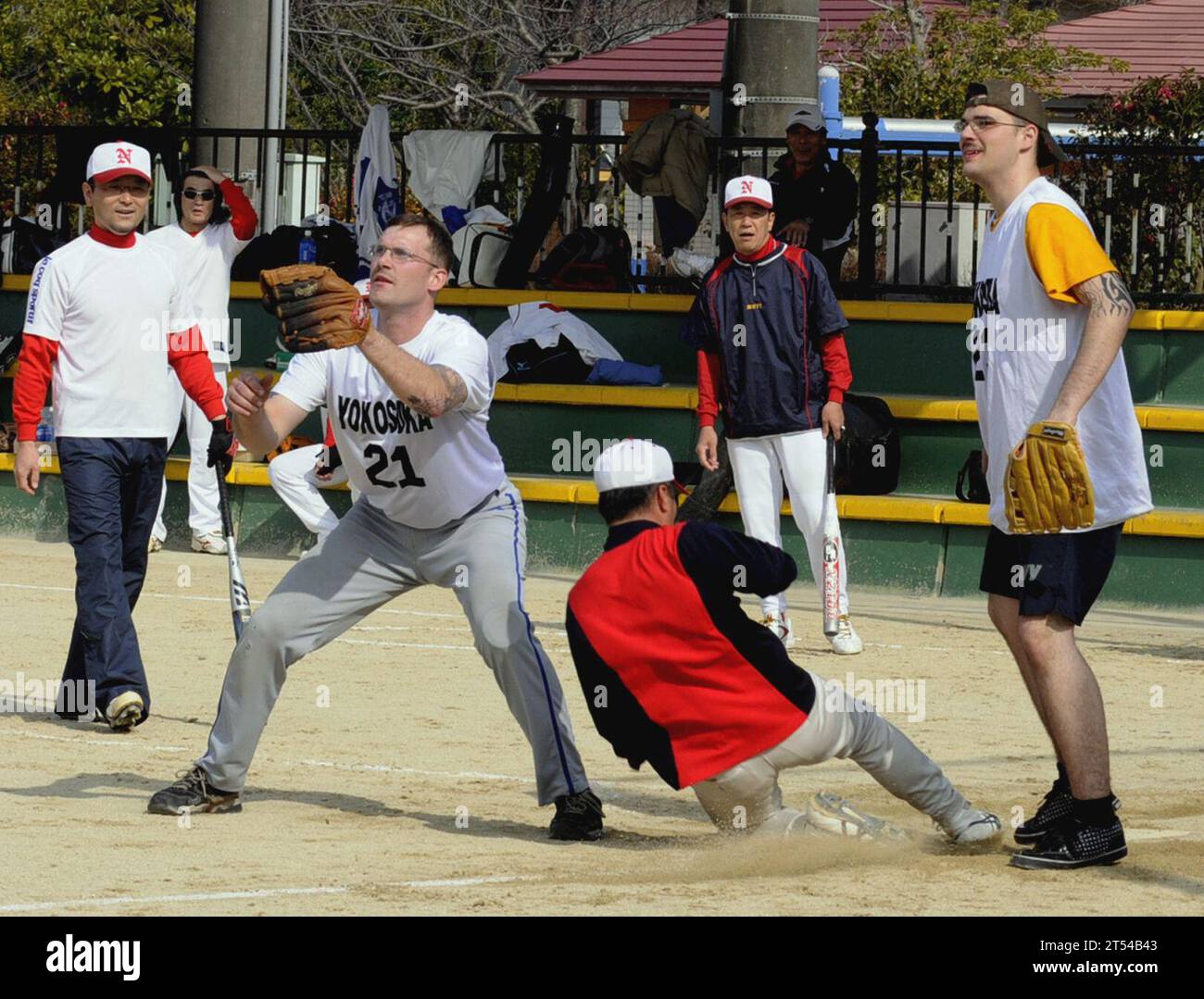 COMREL, Hitmen, Nagasaki, softball Stock Photo - Alamy