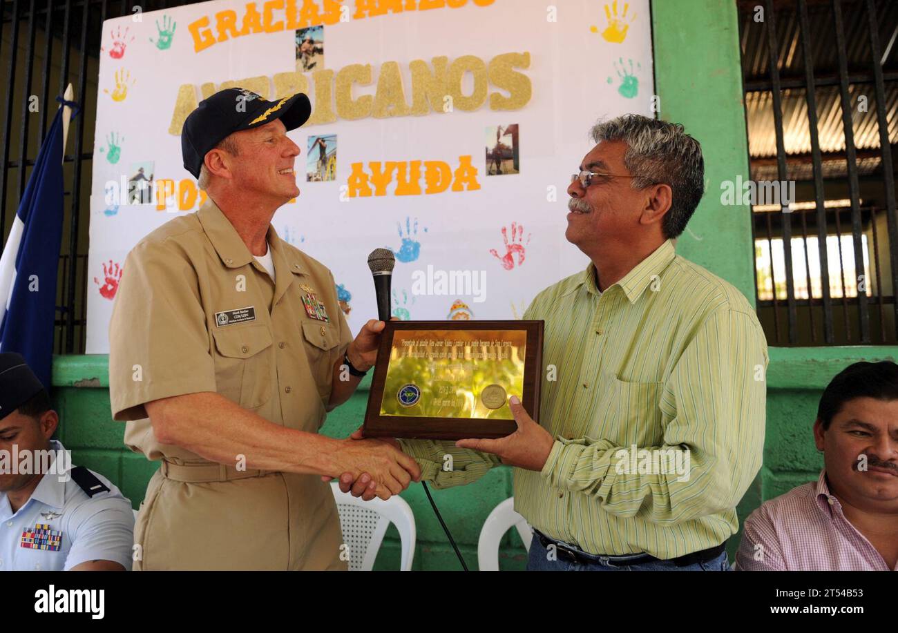 COMREL, Honduras, Project Handclasp, Southern Partnership Station 2011 ...