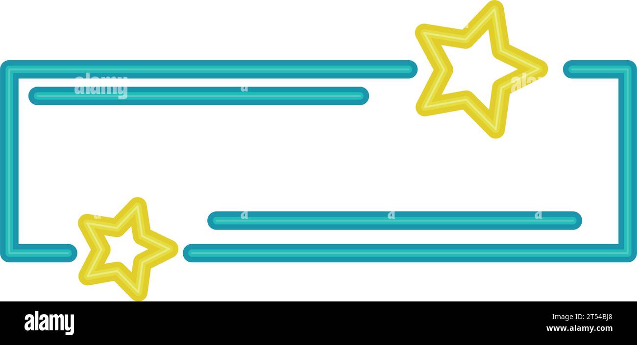 neon shape note template Stock Vector Image & Art - Alamy